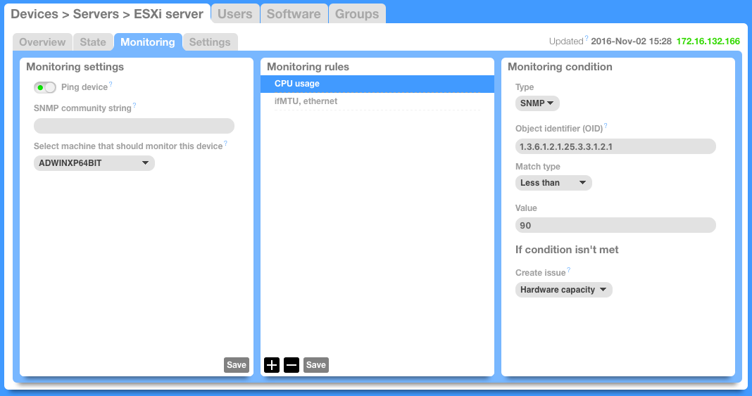 Monitor ESXi instances – P9 | Support